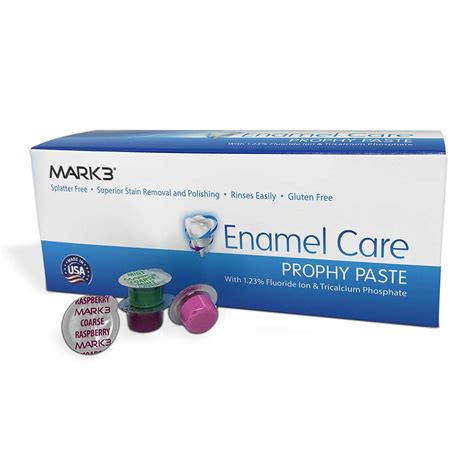 Enamel Care Prophy Paste 200pk Mark3 Noble Dental Supplies