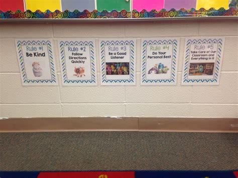 Monsters University Theme Classroom Rules