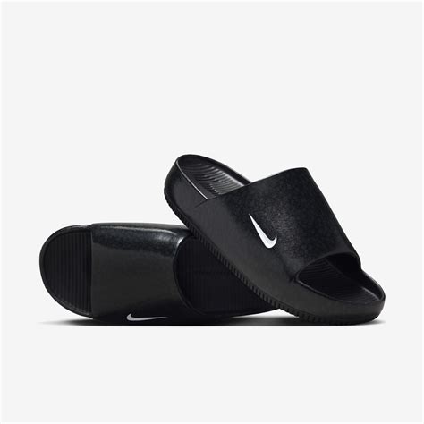 Buy Nike Calm Electric Mens Slides Blackanthracitefootball Grey