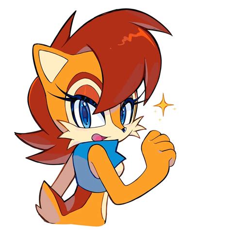 Sally Acorn Sonic Drawn By Candleyy Danbooru