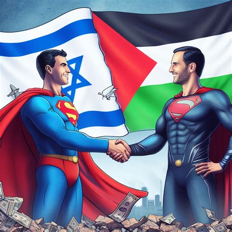 Superman Resolve Israeli Palestinian Conflict 1 By 3d4d On Deviantart