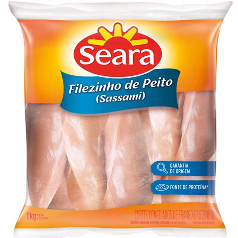Filezinho De Frango Sassami Seara 1kg