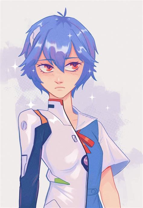 Rei Fanart By Mcapriglioneart On Twitter Revangelion