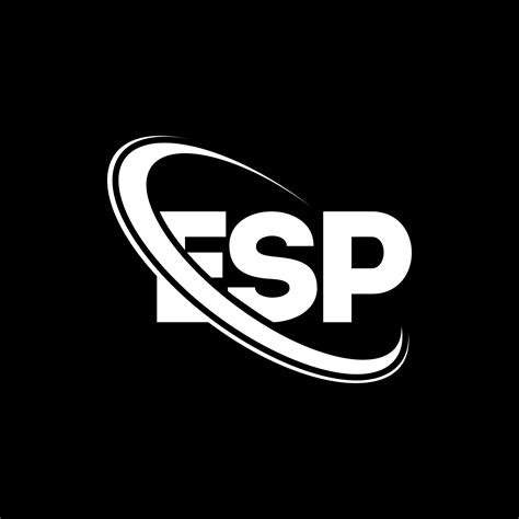 Esp Logo Esp Letter Esp Letter Logo Design Initials Esp Logo Linked With Circle And Uppercase