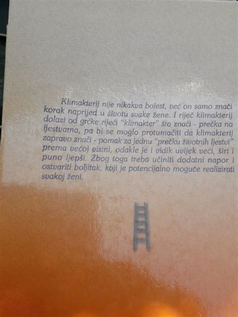 JoŠko KaliliĆŽena I Klimakterij