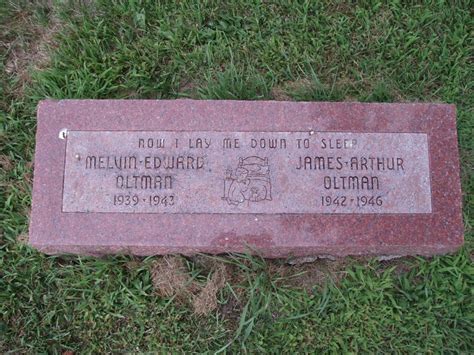 James Arthur Oltman 1942 1946 Monumento Find A Grave
