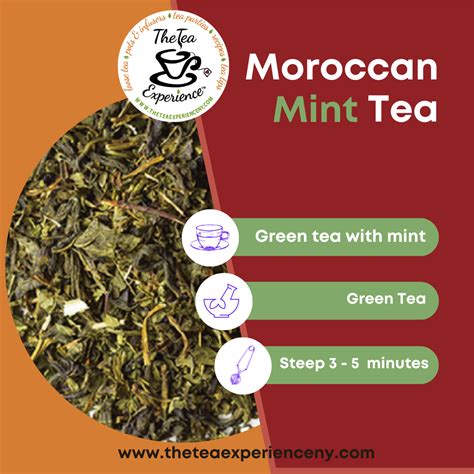 Moroccan Mint Green Tea The Tea Experience Ny