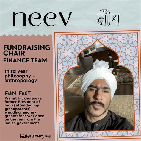 Bsa Uw Meet Our Fundraising Chair Neev 💵🪑 Neev Is A Third Year