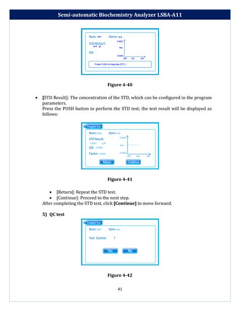 Semi Automatic Biochemistry Analyzer Lsba A11 Operating Manual