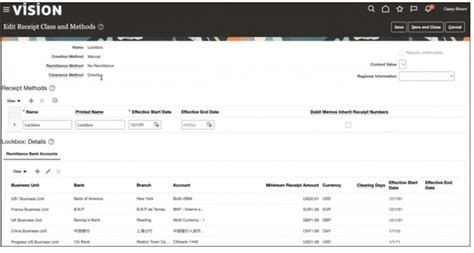 Lockbox Process Inoracle Fusion Ar My Techno Journal
