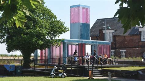 Polycarbonate Lighthouse Designed To Rejuvenate Industrial Stretch Of