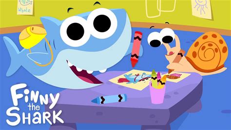 Learning And Growing With Finny Finny The Shark Cartoon Collection