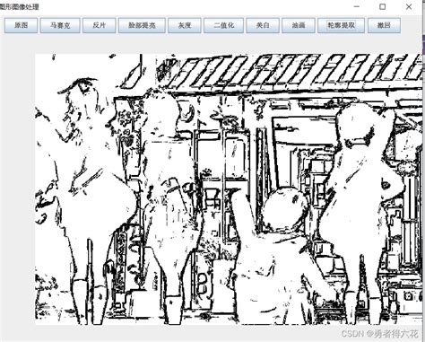 Java 图像处理实践：从反片到轮廓提取 Csdn博客