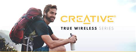 Creative Tws Series True Wireless Sweatproof Earbuds With Ultra Long Battery Life Creative