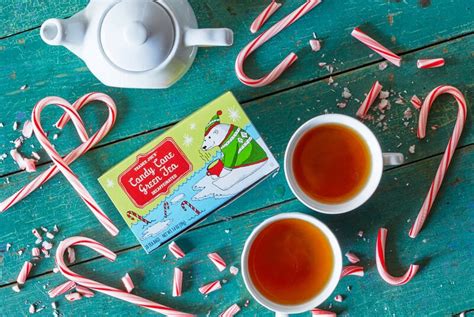 Decaffeinated Candy Cane Teas Candy Cane Green Tea