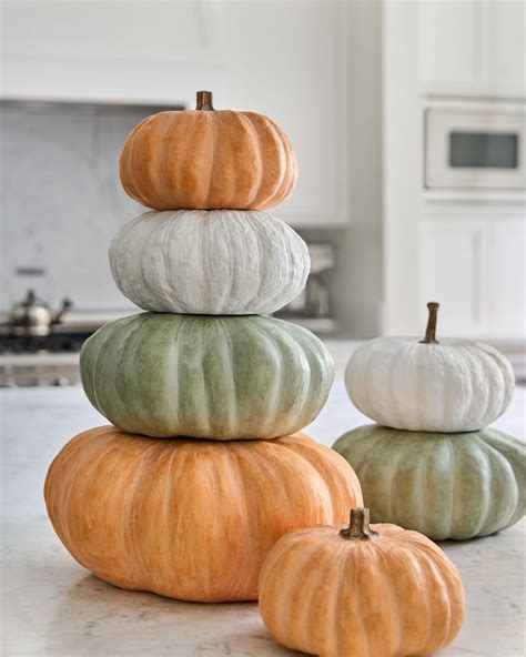 Outdoor Fairytale Pumpkins Fall Decor