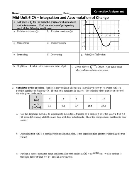 Calc Mid Unit 6 Corrective Assignment Name