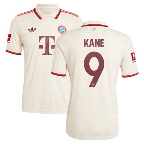 Mens Adidas Originals Harry Kane Cream Bayern Munich 202425 Third