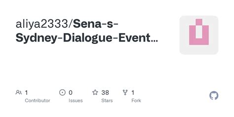 Github Aliya2333sena S Sydney Dialogue Events Expansion