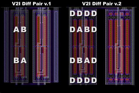 The Differential Input Pair For The V2i Contains Two Transistors Each