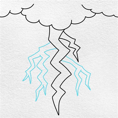 How To Draw Lightning Bolts