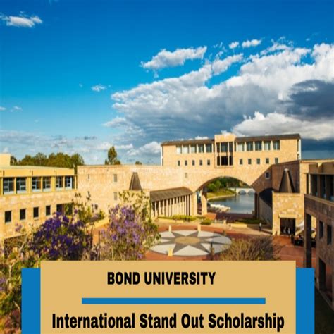 International Stand Out Scholarship 2024 At Bond University In Australia