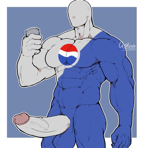 Rule 34 Balls Bara Big Balls Big Penis Blue Body Boner Erection Erickbsan Faceless Male Male