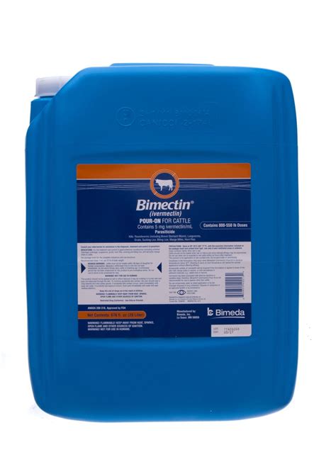 Bimectin Pour On Dewormer For Cattle — Jeffers