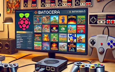 1tb Raspberry Pi 5 Fully Loaded Retro Gaming Batocera V39