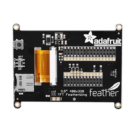 Tft Featherwing 35 480x320 Touchscreen For Feathers Adafruit