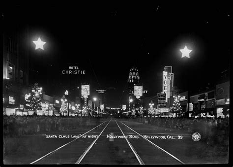 Hollywood Boulevard Night
