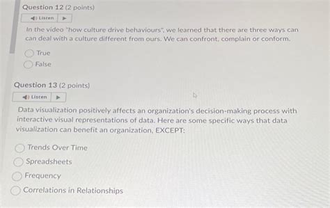 In The Video How Culture Drive Behaviours We