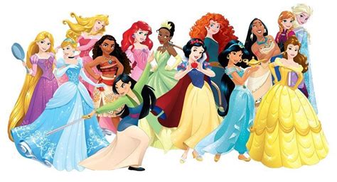 12 Disney Princesses 4 Disney Princess Together Disney Princess Team