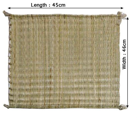 Grass Kusha Asan Handmade Pooja Kusha Asan Pooja Grass Asan Pooja