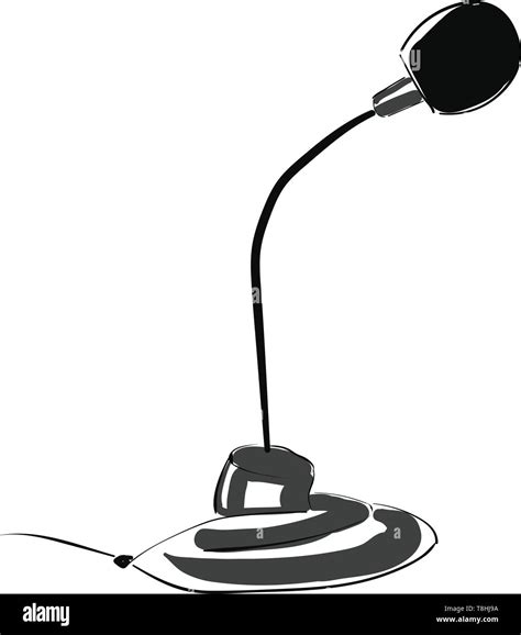 Microphone Drawing In Computer At Whitney Luke Blog