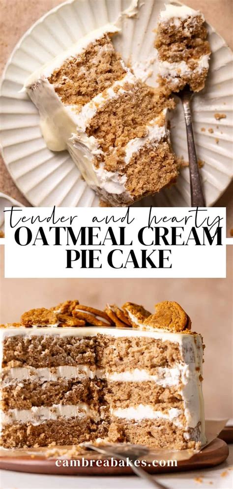 Oatmeal Cream Pie Cake Recipe Oatmeal Cream Pies How Sweet Eats Baking