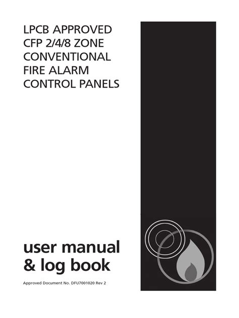 Lpcb Apprvd Cfp Universal User Mnl Dfu7001020 Rev2 Pdf Fires Equipment