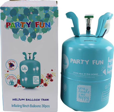 Helium Balloon Tank Inflates Latex And Foil Balloons Inflation Of Up To