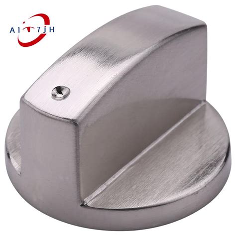 Brushed Metal Gas Stove Knobs Cooker Control Switch Range Oven Knobs