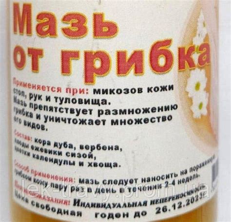 Купить Мазь от грибка, 100 мл Код/Артикул 111 20-А, цена 300 ₴ — Prom ...