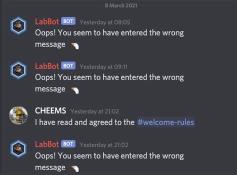 BUG Wrong Message Messages Aren T Removed Issue RHomelab LabBot Cogs GitHub