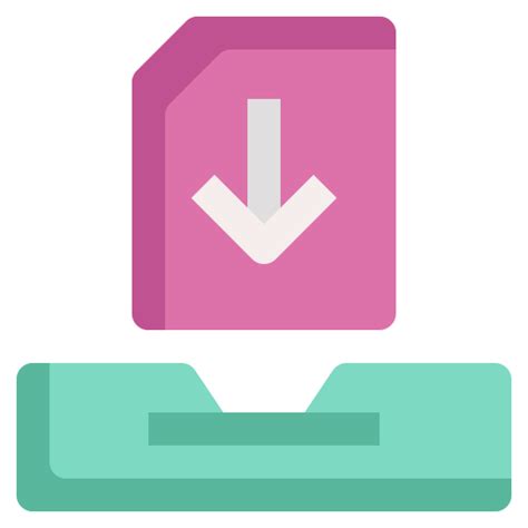 Inbox Generic Color Fill Icon