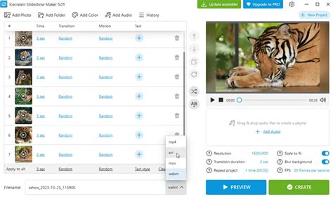 How To Make A Slideshow With Music And Pictures For Free Icecream Apps