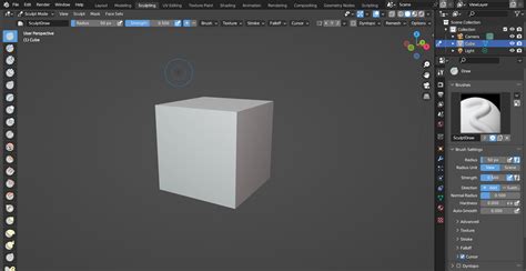 Modeling Sculpt Mode Librologica