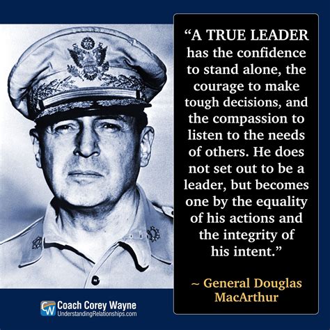 Douglas Macarthur On True Leadership Henry Kotula