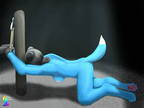 Rule 34 Absurd Res Anthro Ass Athletic Blue Body Blue Fur Bondage Bondage Bondage Gear Bondage