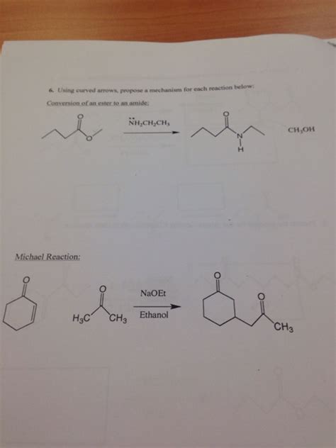 Solved Using curved arrows, propose a mechanism for each | Chegg.com