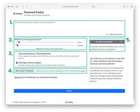 share passwords securely