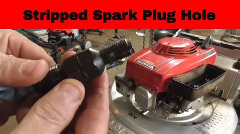 Spark Plug Hole Stripped - YouTube
