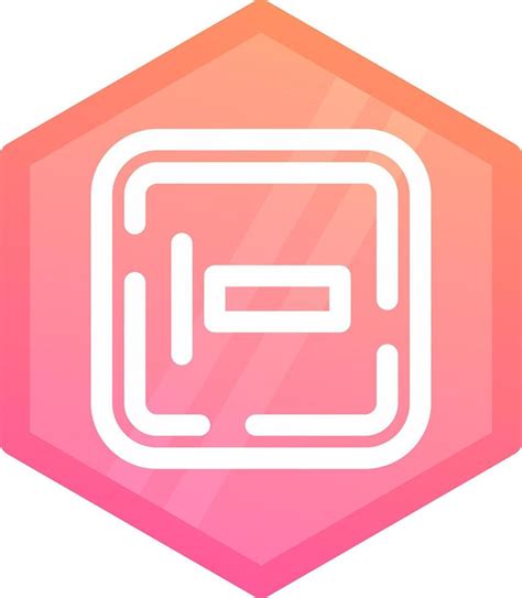 Right Align Gradient Polygon Icon 38182194 Vector Art At Vecteezy
